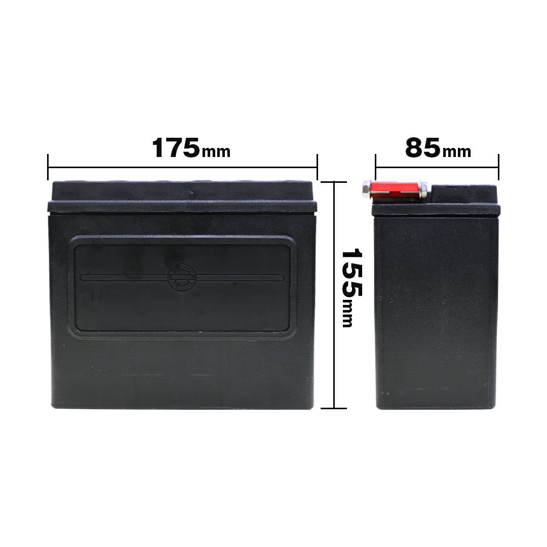 即納【66000207B】ハーレー純正 バイクバッテリー H-D AGM Original Equipment Battery（旧品番 ...